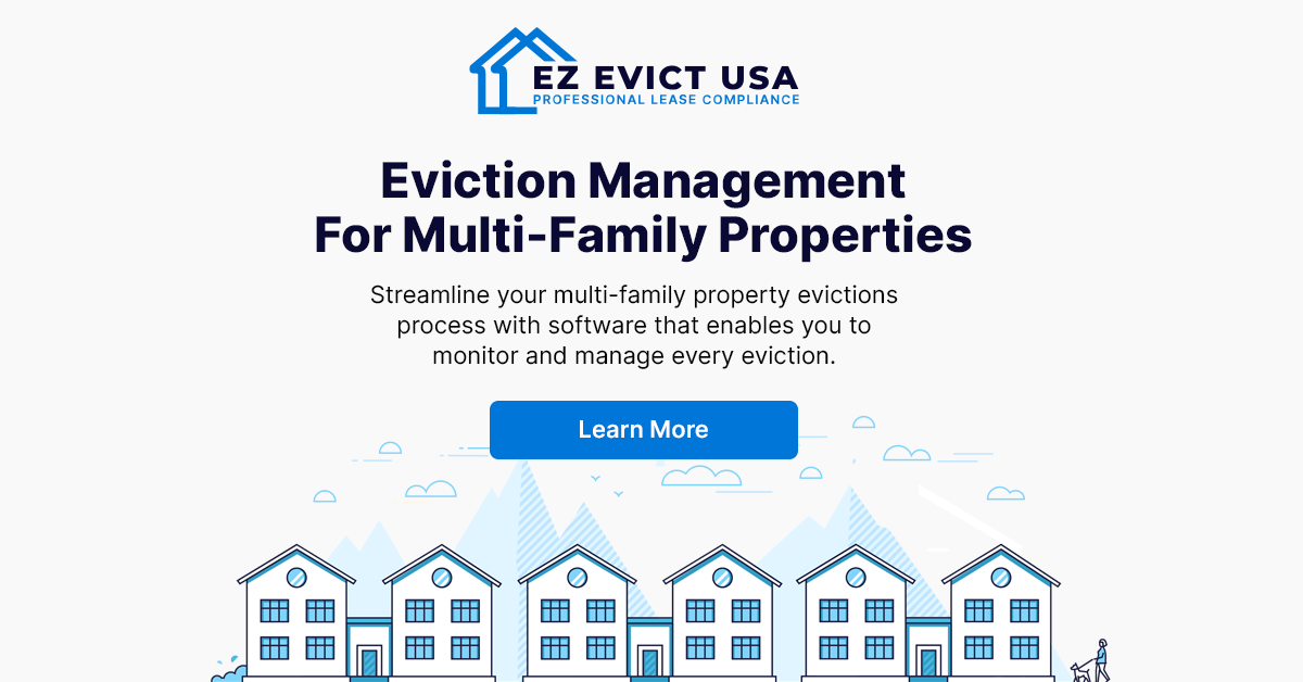 Eviction Management for Multi-Family Properties | EZ Evict USA